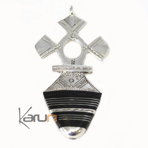 Croix du Niger Argent Ebene Takadea